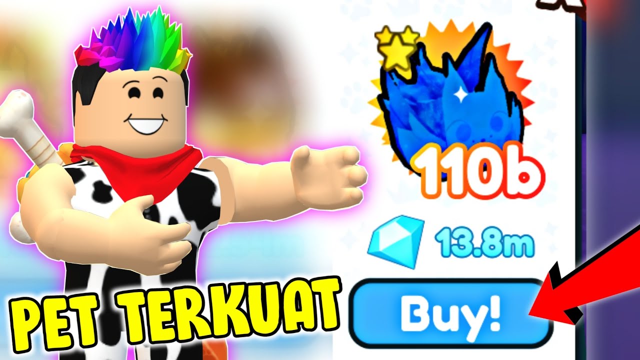 AKHIRNYA DAPAT PET TERKUAT RAINBOW GALAXY FOX Di Pet Simulator X ...