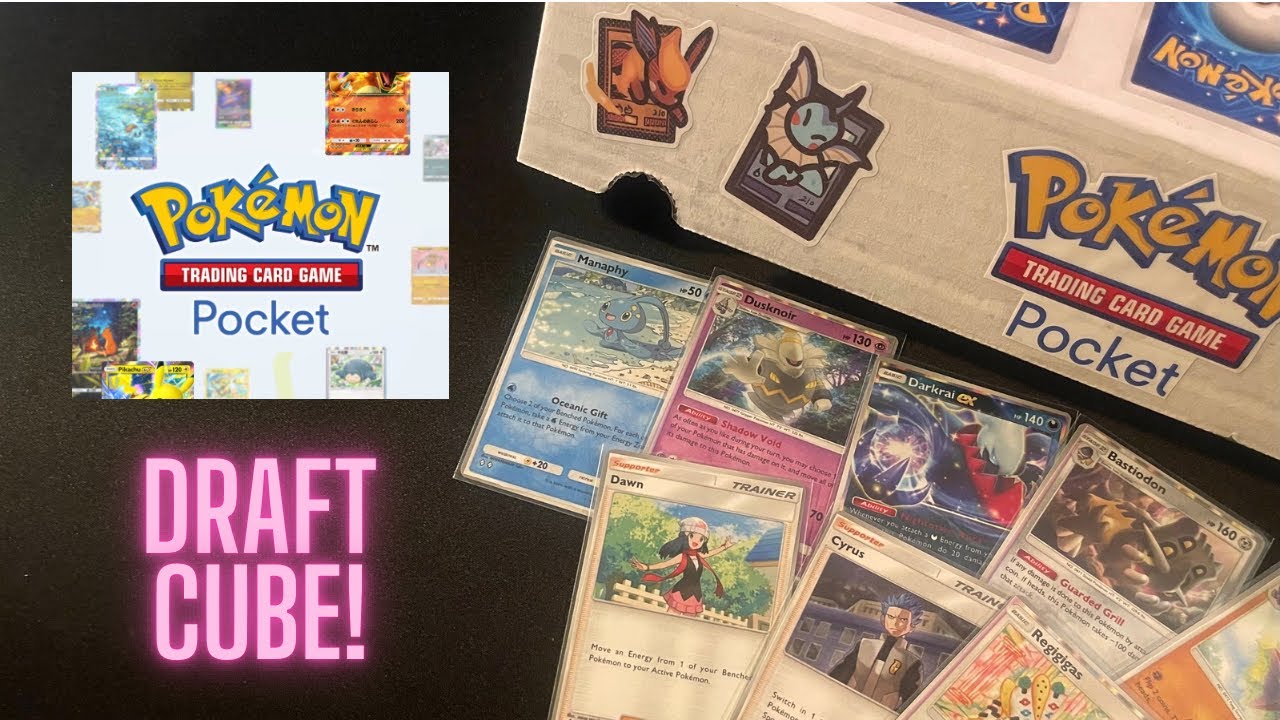 Pokemon Pocket IRL! Space-Time Smackdown Cube Update! - YouTube