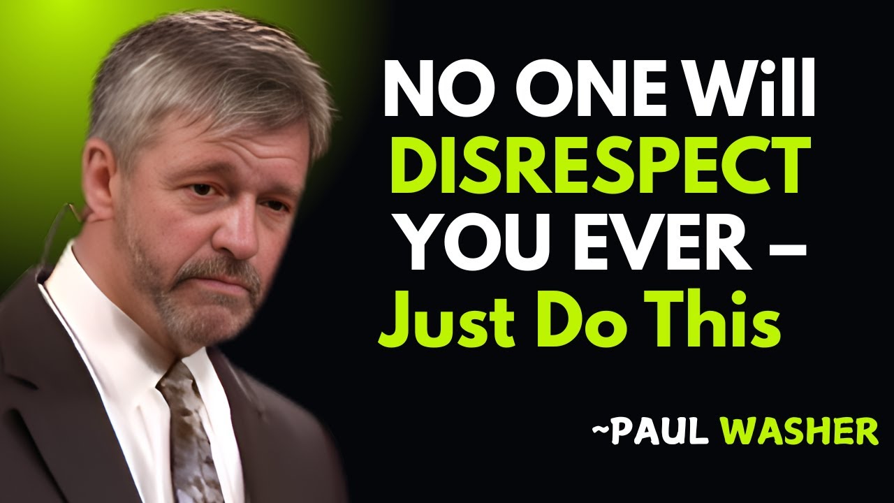 Put an End to Disrespect Forever – Follow This Powerful Principle (Life ...