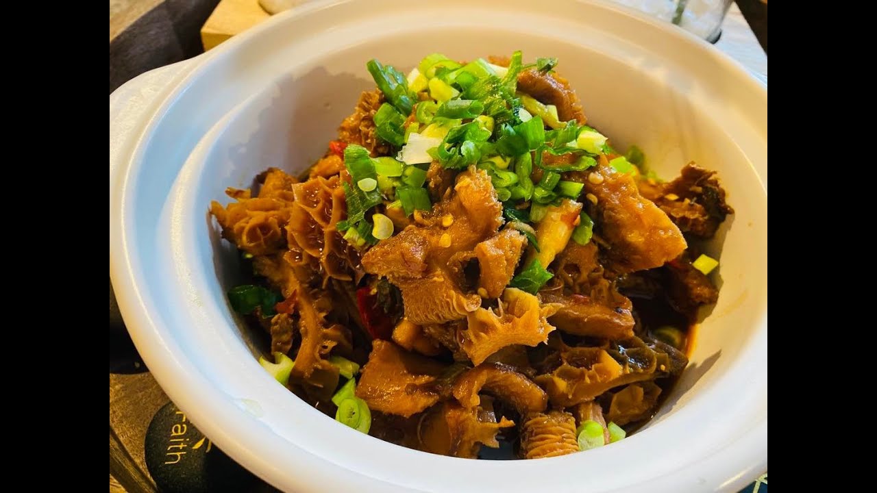 Beef Tripe Recipe