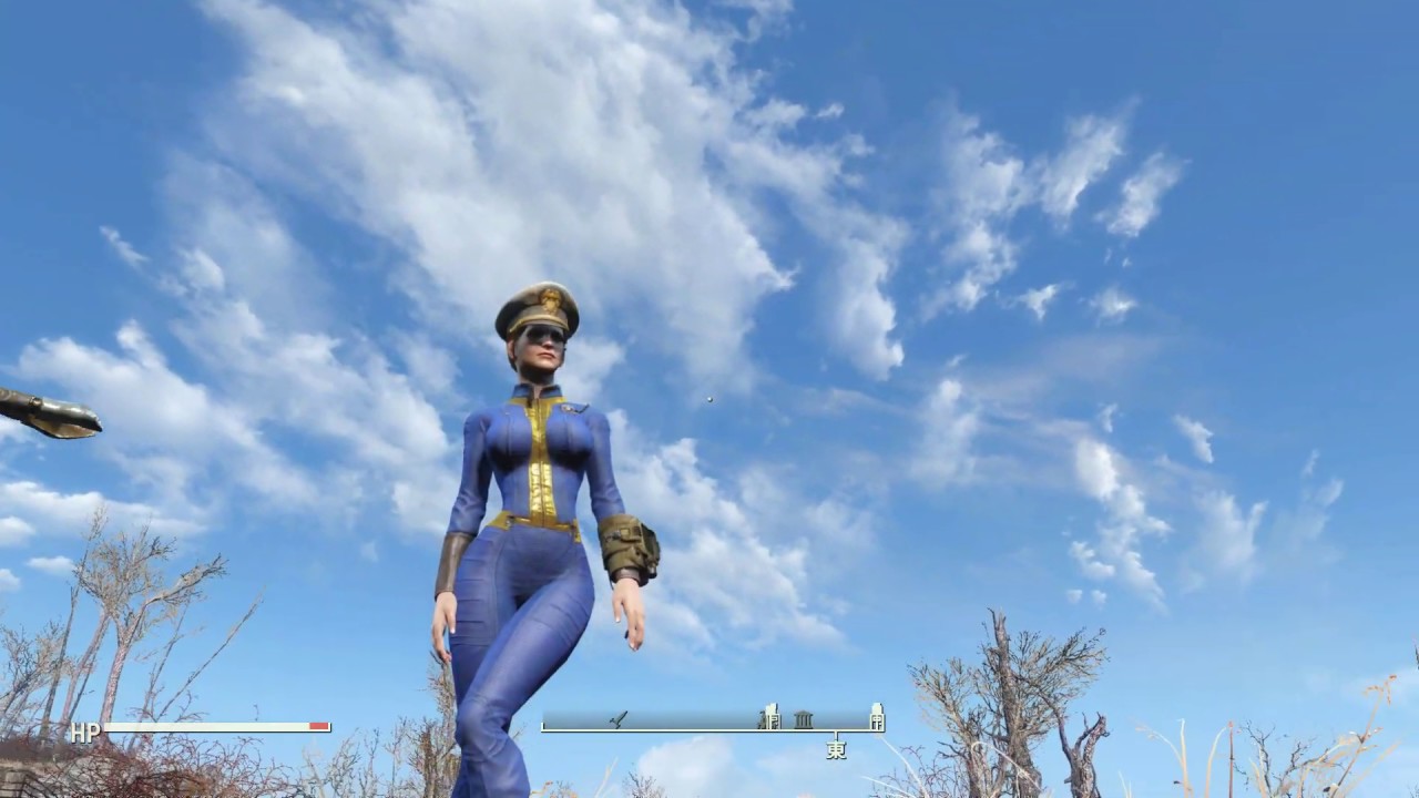 《輻射4》TBA和CBP身形展示 Fallout 4 TBA＆ CBP mods show - YouTube