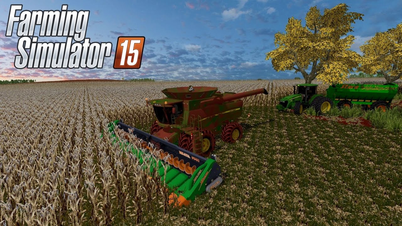 Farming Simulator 15 - Colheita Do Safrinha Na Fazenda Nova Aurora ...