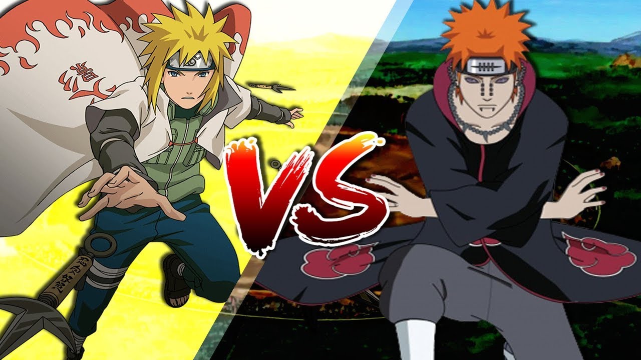 Naruto ultimate ninja impact (Psvita) - Minato vs Pain - 1 vs 1 - YouTube