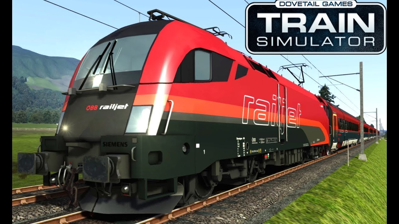 Train Simulator 2018 | Railjet 163 Pfäffikon Sargans - YouTube