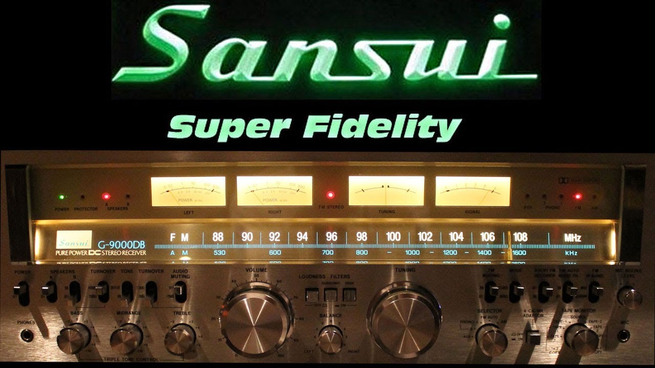 G-9000DB - Sansui Receiver - Most Beautiful Ever? Repair Restoration ...