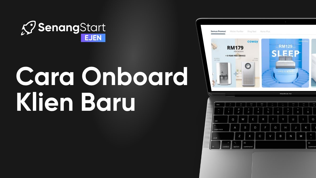 Onboarding - Cara gunakan dokumen onboarding Senangstart Coway - YouTube