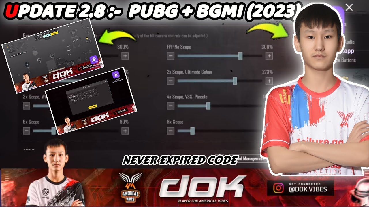 UPDATE 2.8 | 4MV DOK SENSITIVITY | DOK SENSITIVITY CODE | DOK CONTROL ...