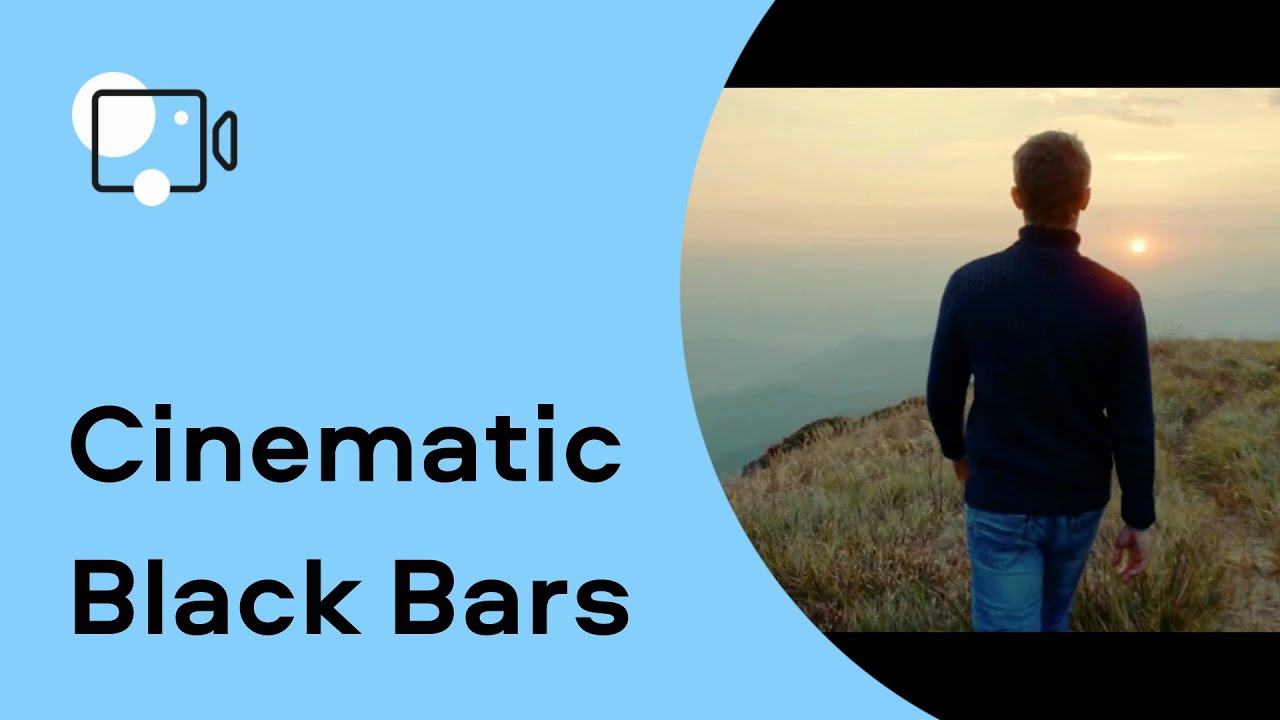 How to add CINEMATIC BLACK BARS to a video | video editing (Tutorial ...