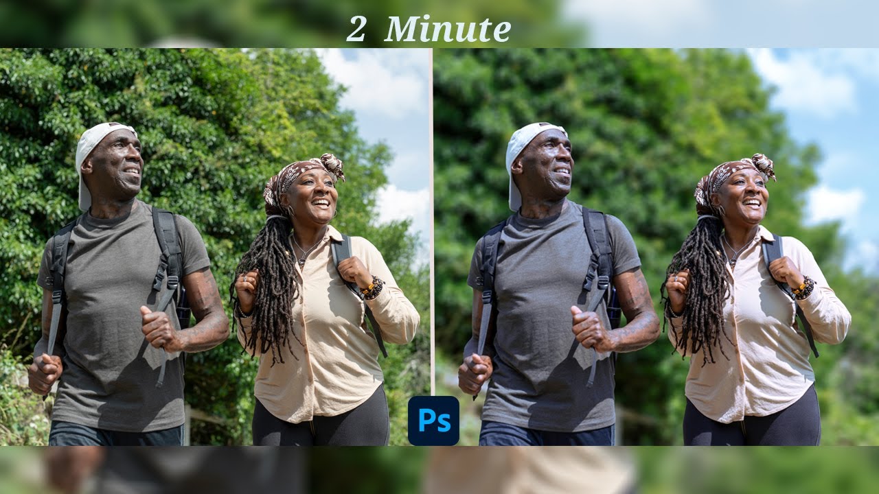 How To Blur Backgrounds in Photoshop in 3 minutes - YouTube