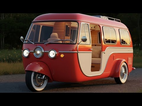 German Retro Trike Camper 2026 – Das musst du sehen! 🔥