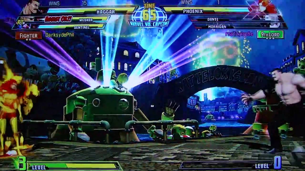 MvC3 Online Play, 1st Set pt6 - YouTube