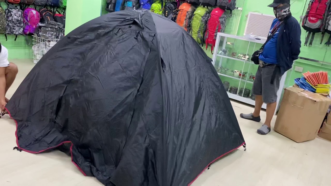 ️ BROWN TREKKER NEW HAYBOL-2 TENT TWO (2) DOORS ️ - YouTube
