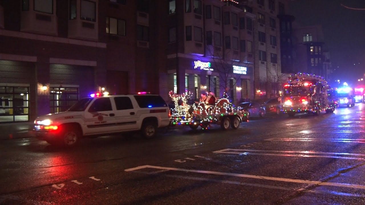2021 Edgewater,NJ Fire Department & Ambulance Corps Santa Run 12/18/21 ...