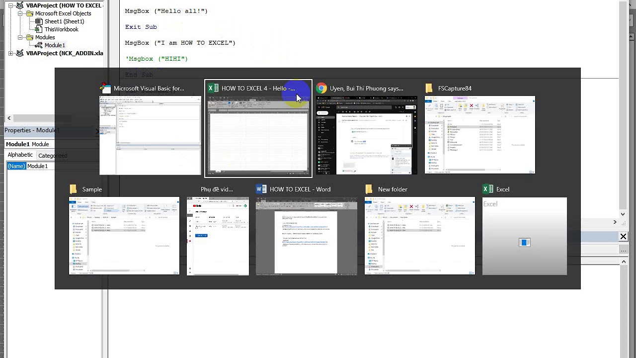 HOW TO EXCEL 4 – STRUCTURE OF A SUB IN VBA - YouTube