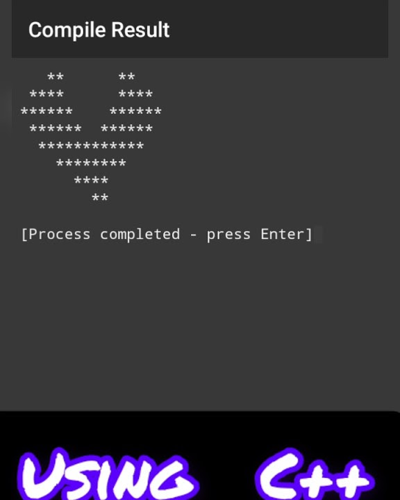 Using C Create Heart C Coding Code Cproject Ytshort Heart Cdraw Python