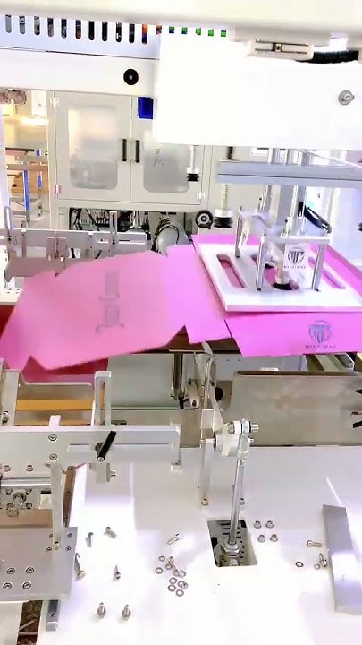 Automated Box Folding Machine in Action - YouTube