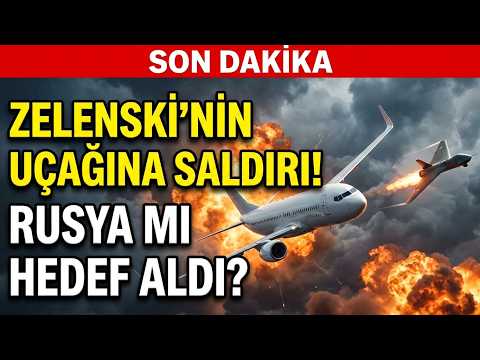 Rus İHA'sı Zelenski'nin Uçağını mı Hedef Aldı? Ukrayna Son Dakika.