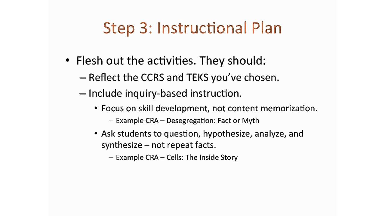 Creating Your Own CRAs: Using the CRA Template - YouTube