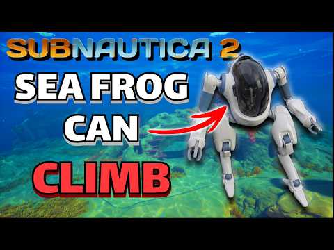 Subnautica 2 NEW Sea FROG UPDATE, CLIMBING, FROG DASH ABILITY, Cyclops Returns - Experimental Branch