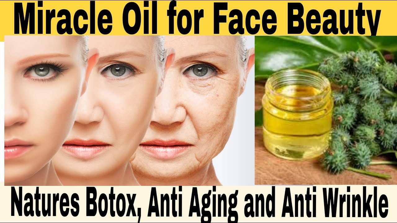 Benefits of Caster Oil | How to use Caster Oil for Face | Natural Botox ...