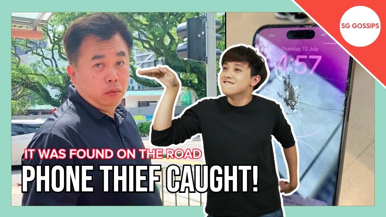 This man tried selling a lost phone. Gets chased down by owner. - YouTube