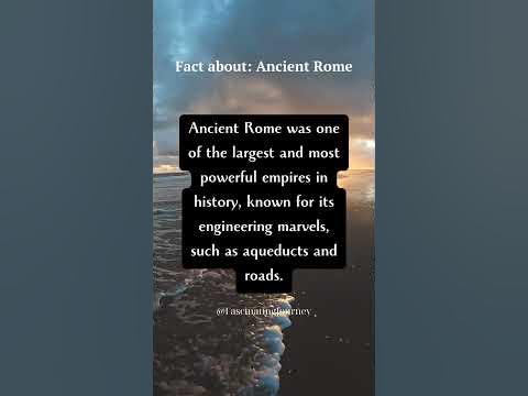 Fact about Ancient Rome short #shorts - YouTube