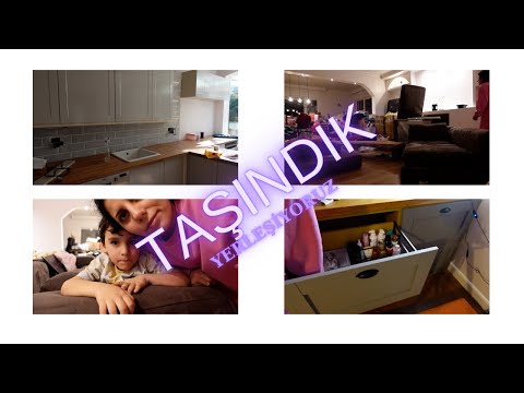 Ve Taşındık ! Yerleşiyoruz !Yarı Sessiz Vlog ..