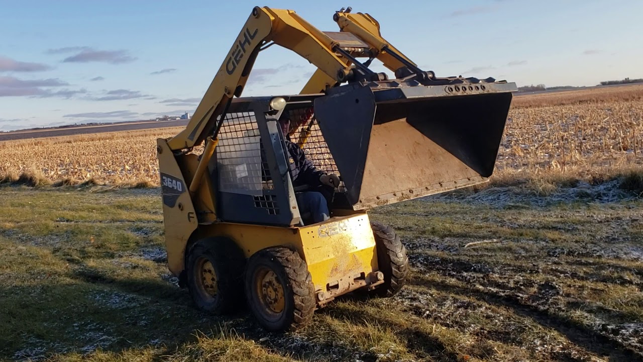 2006 Gehl 3640 Shid Steer - YouTube