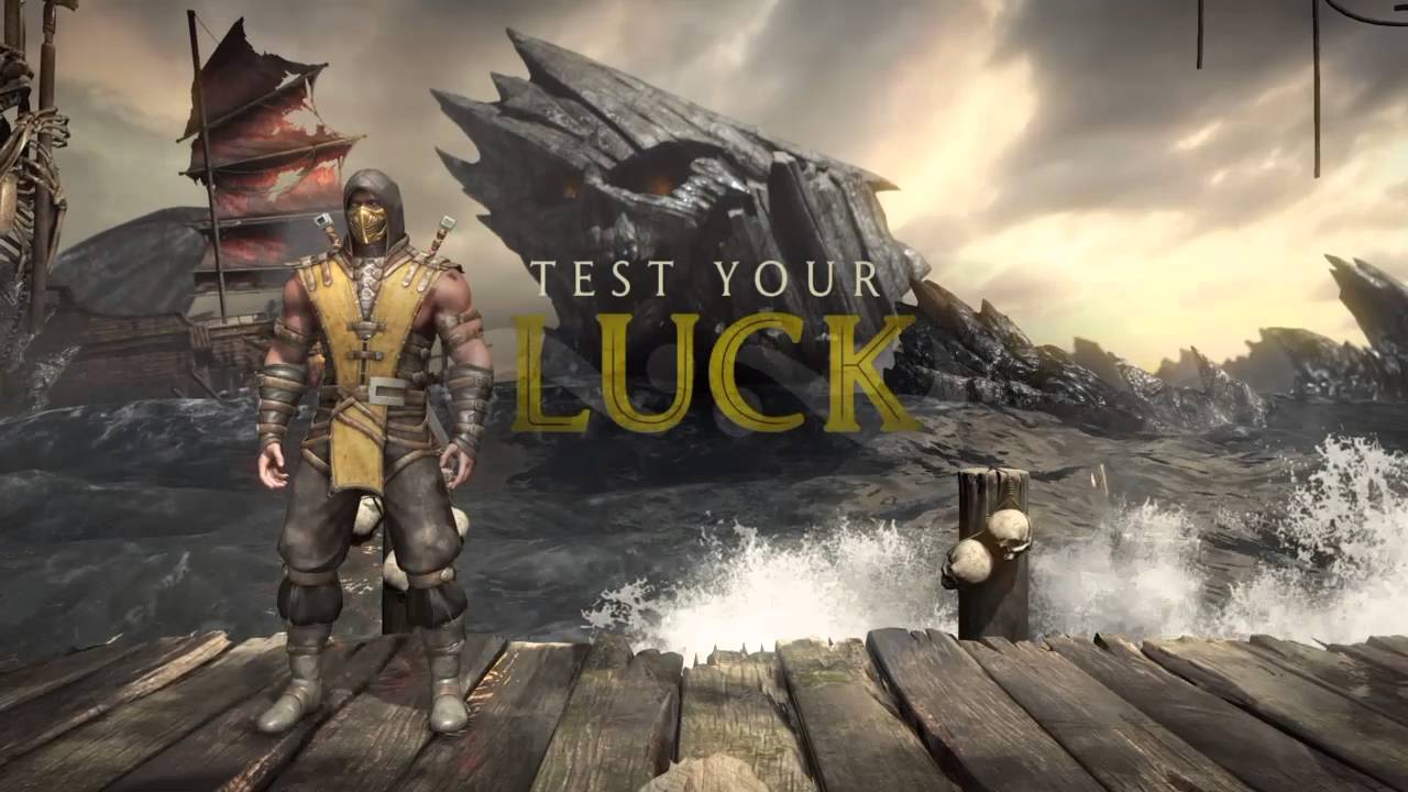 Mortal kombat x Test your luck - YouTube