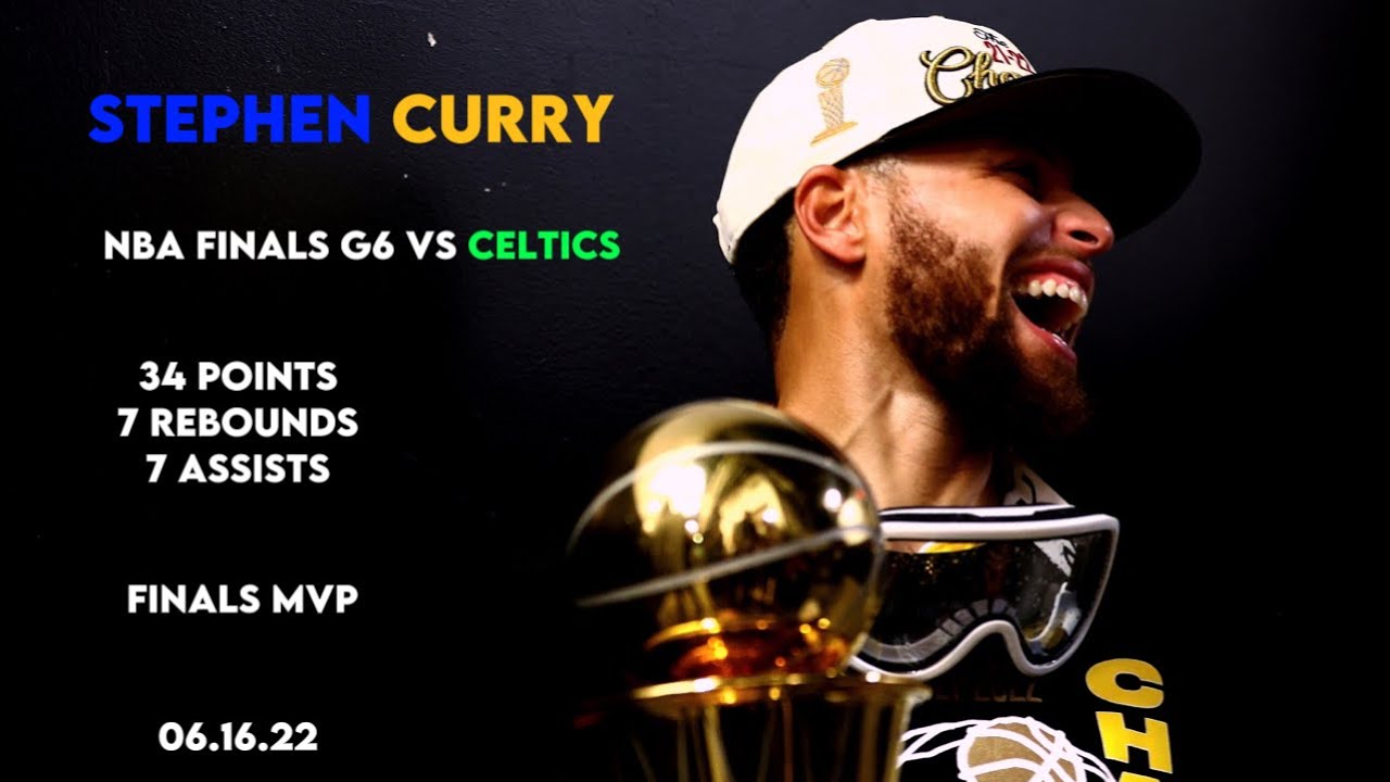 When Steph Curry won his 4th NBA Championship & 1st Finals MVP!! - YouTube
