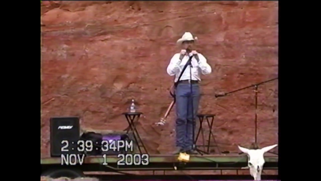 Robert Beene, 2003 Western Oklahoma Cowboy Poetry Gathering - YouTube