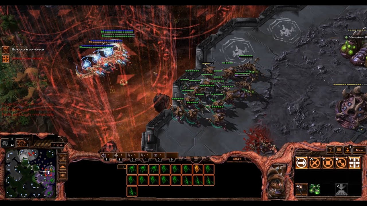 Tempest Rush? - ZvP Starcraft 2 Gameplay - YouTube