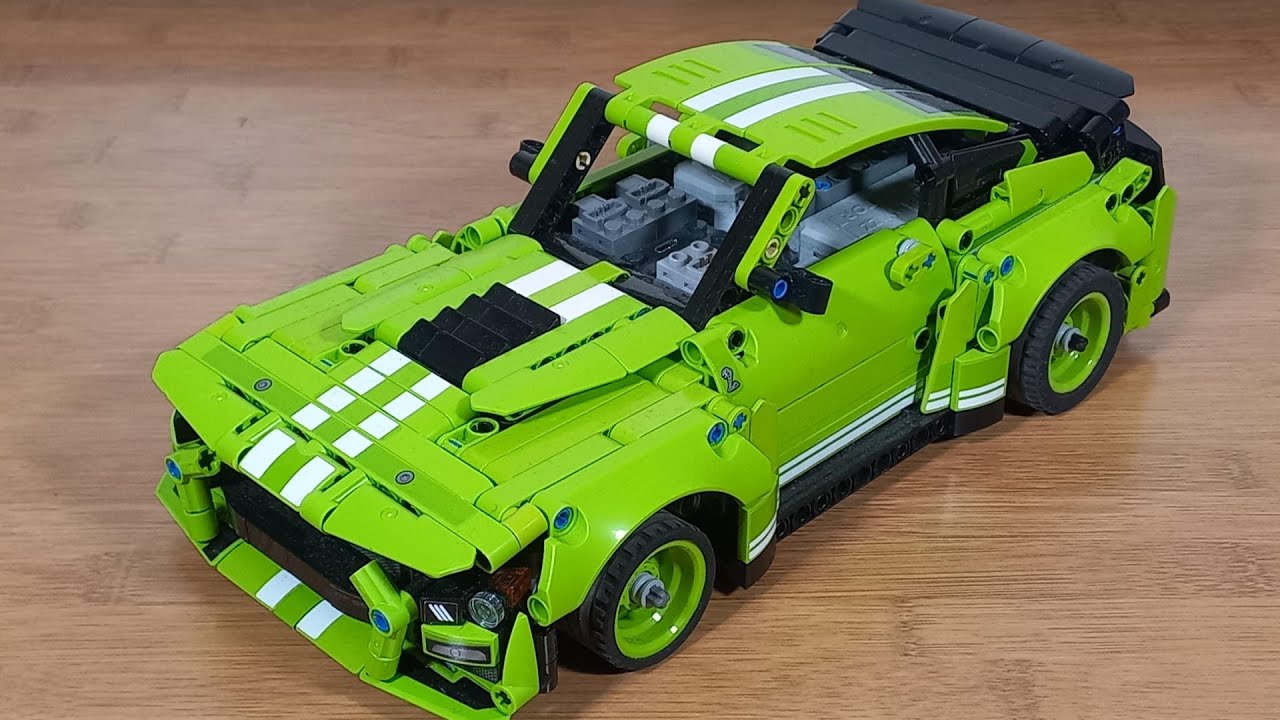 Lego Technic Ford Mustang Shelby GT500 RC Moc - YouTube