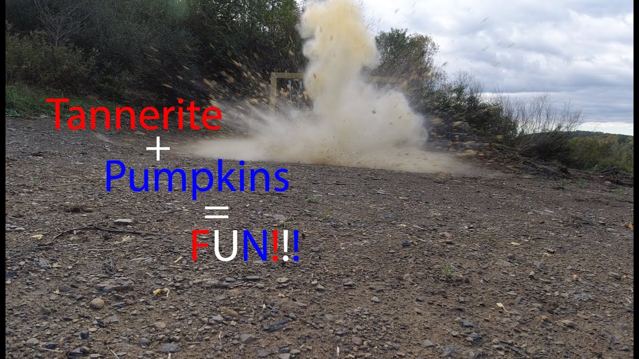 Tannerite & Pumpkins!! - YouTube