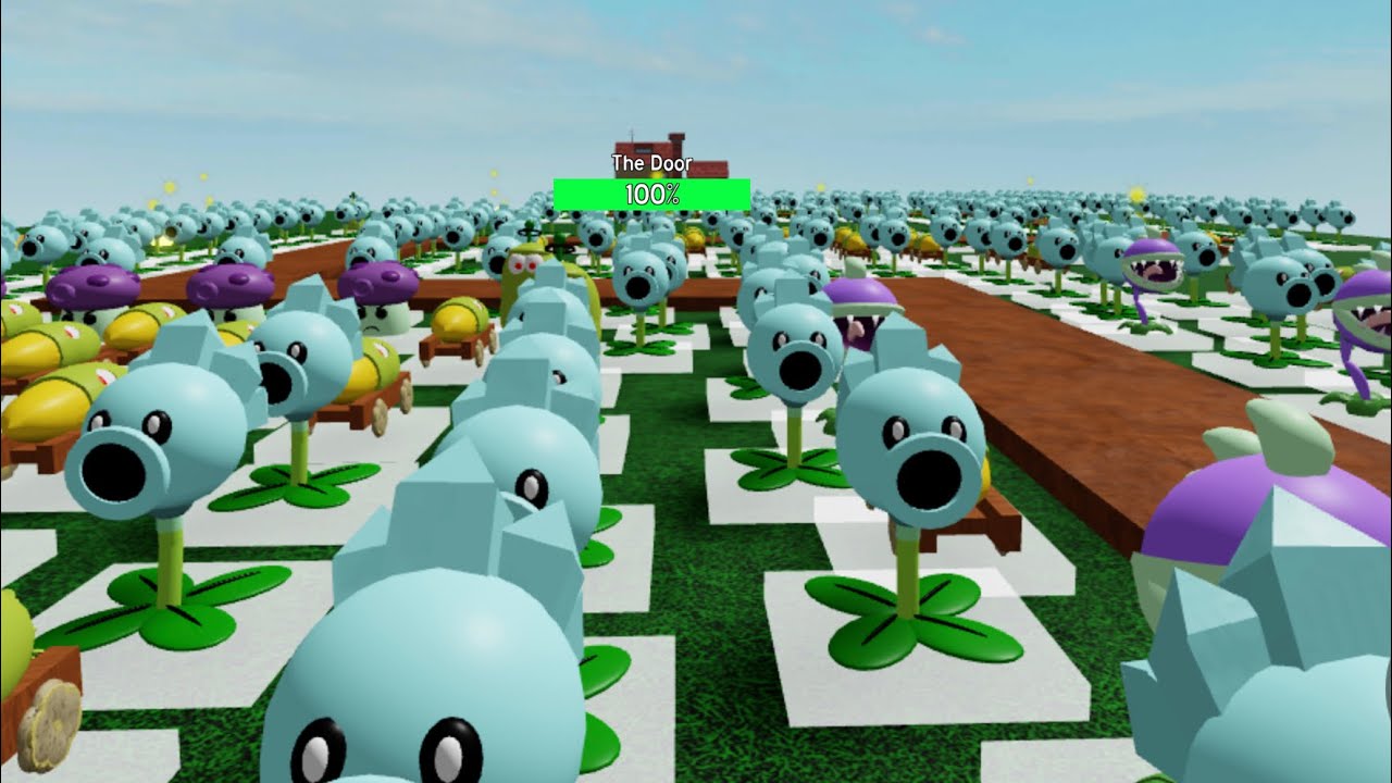 Playing PvZ Tower Defense - YouTube