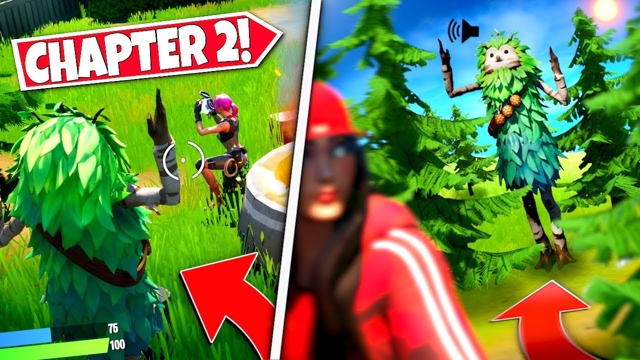*NEW* PRETENDING TO BE TREE IN FORTNITE CHAPTER 2! (Battle Royale ...