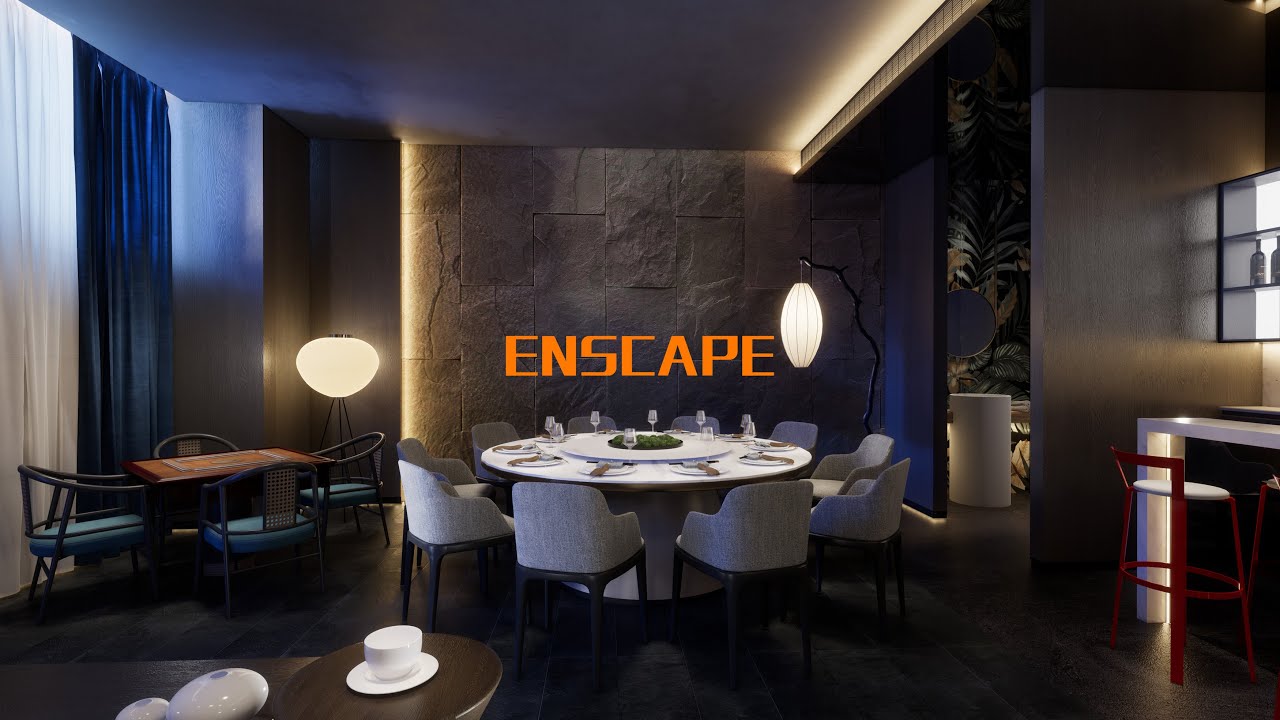Enscape Walkthrough | Realistic Animation enscape室内漫游动画渲染 - YouTube