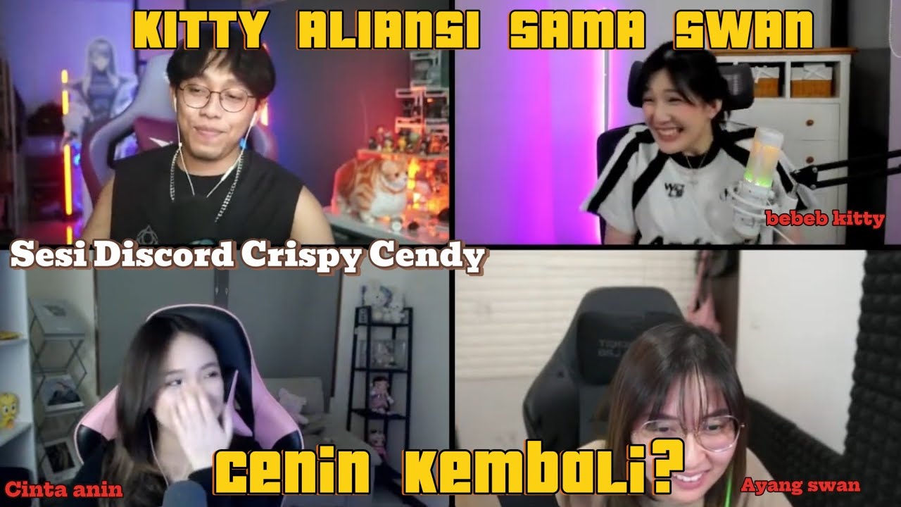 PARTY FTV CENDY || CENIN IS BACK? || SWAN KITTY BERSATU? - YouTube
