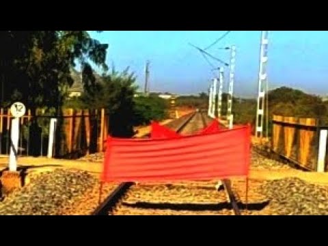 Why these red flags on railway crossings ??#civilwork - YouTube