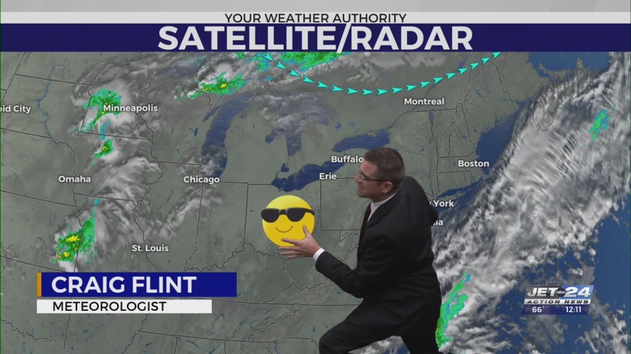 Craig's PM/Evening weather forecast - YouTube