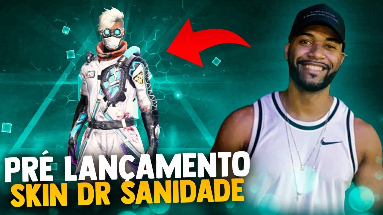 🔴FREE FIRE AO VIVO🔴NOVA SKIN ATRASADA DR. SANIDADE🔴 SOLO RANKED ...