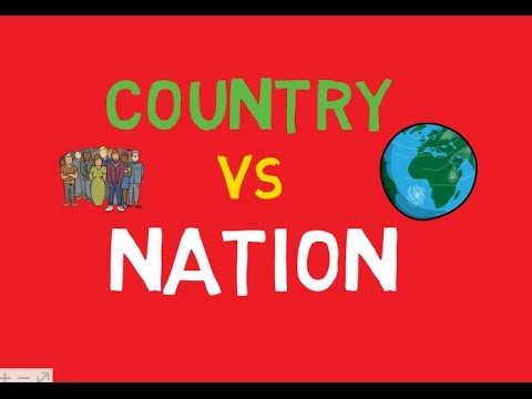 Country vs Nation animated video - YouTube