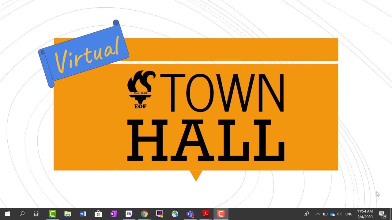 Virtual Town Hall 2 4 - YouTube