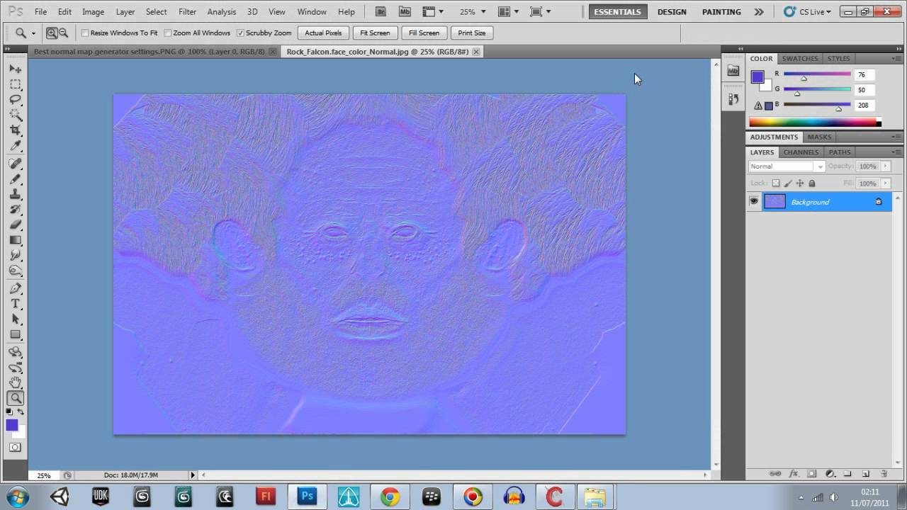 How to create Normal and bump maps for UDK 2011.wmv - YouTube