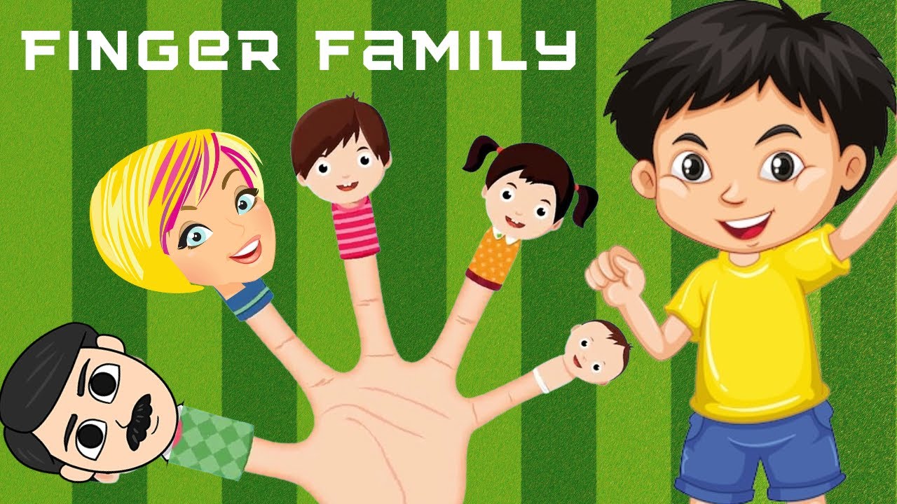 The Finger Family Song || Action Songs For Kids || 3D Animation Nursery ...