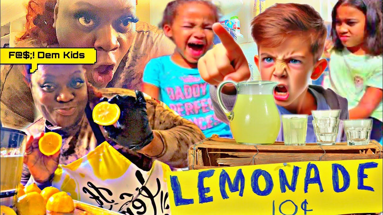 LEMONADE VLOG (MADE 5 GRAND)😱Some kids tried to jump us #lemonade #fyp ...