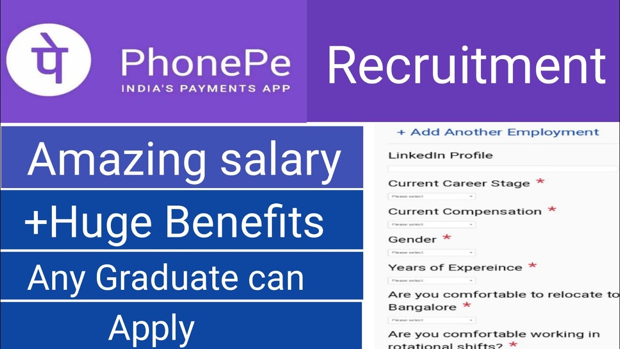 PhonePe Recruitment| PhonePe hiring Freshers|PhonePe jobs|private ...