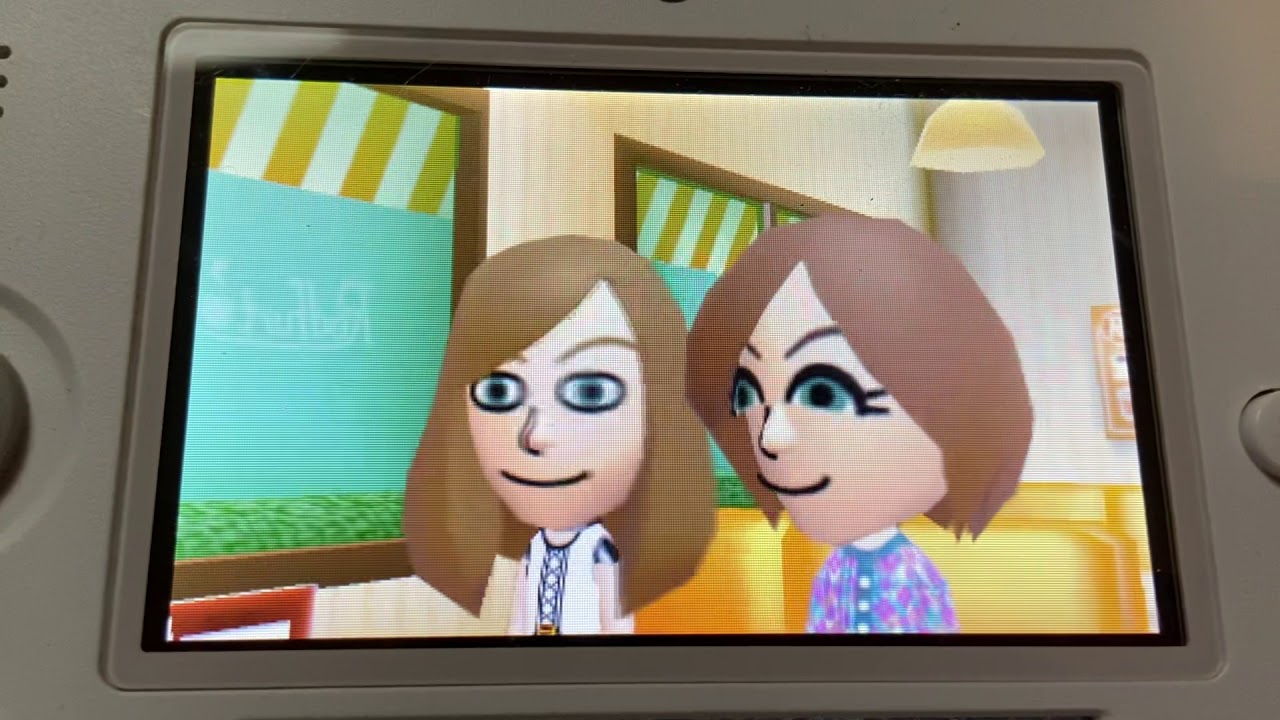 Miis talking at the café for almost 20 minutes - YouTube