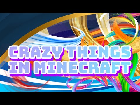 making something crazy in Minecraft - YouTube