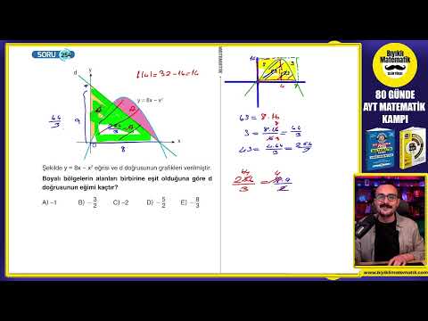 🟥 İNTEGRAL 24  ✅  Alan Hesabı |  80 Günde AYT Matematik | AYT Matematik Kampı